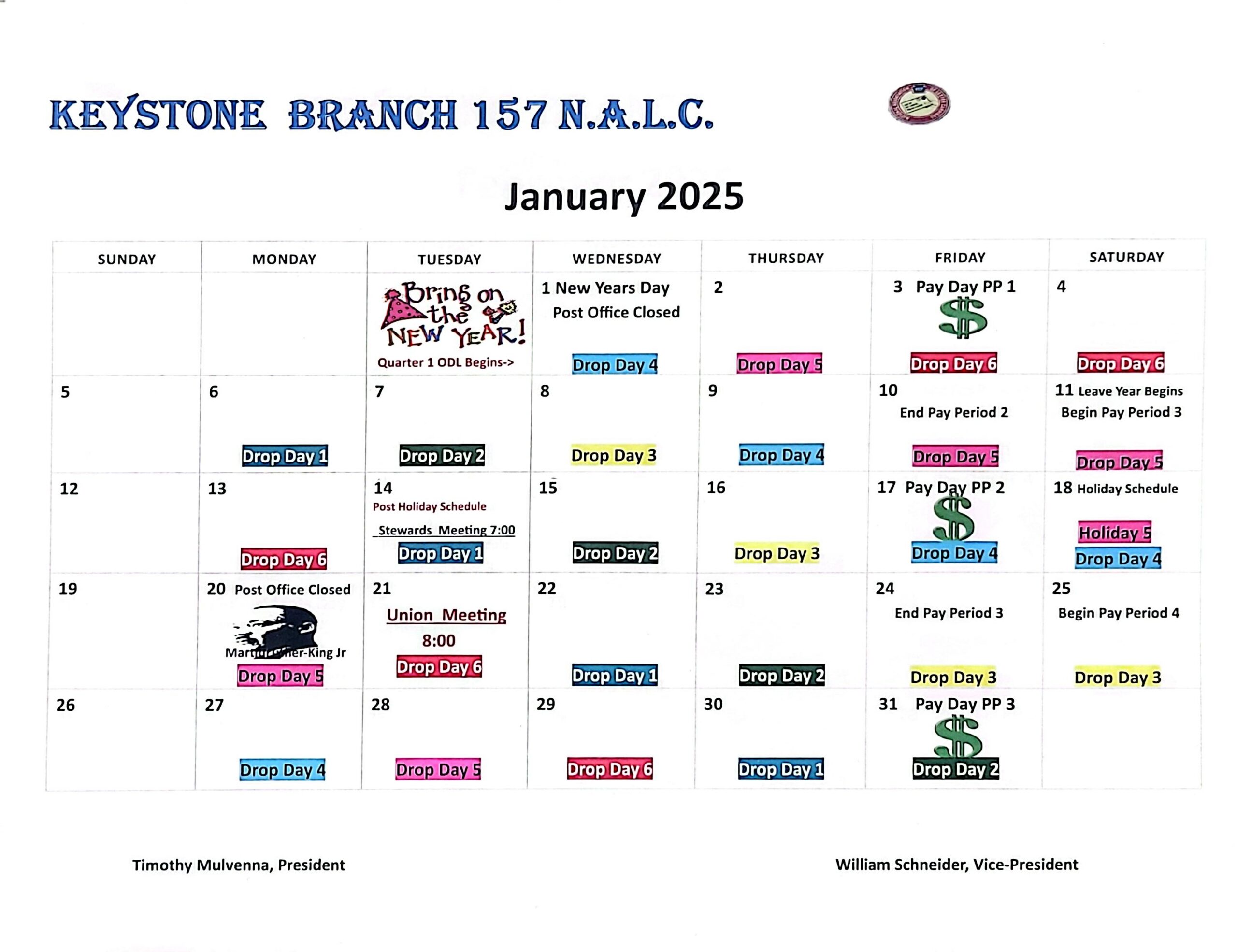 2025 Calendar